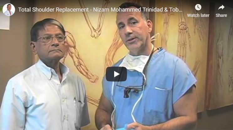 Total Shoulder Replacement - Nizam Mohammed Trinidad & Tobago